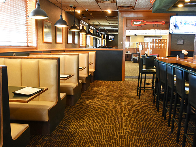 Classic booths where countless Packers victories have been celebrated and defeats consoled—all with the healing power of comfort food.