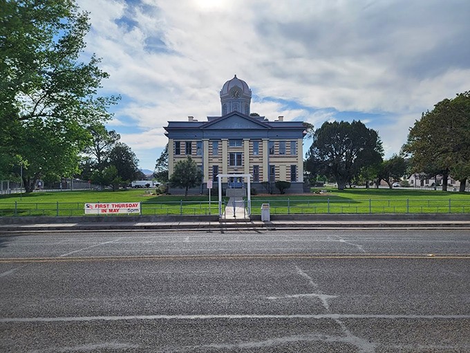 This isn't just any county courthouse&mdash;it's a limestone time machine with a clock tower that's been keeping Fort Davis on schedule for generations.