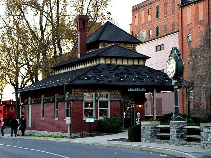 This charming brick station isn't just architectural eye candy—it's a portal to Lititz's storied past, complete with that iconic clock keeping everyone punctual.
