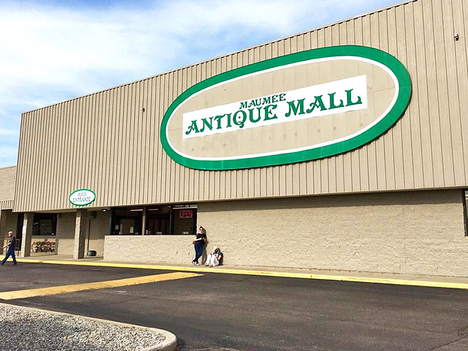 Like a portal to the past, this entrance has welcomed generations of treasure hunters seeking their next great find.