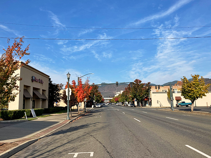 Downtown streets that feel like they were designed by someone who actually likes people&mdash;what a concept! Mountains watch over the everyday ballet of small-town life. 