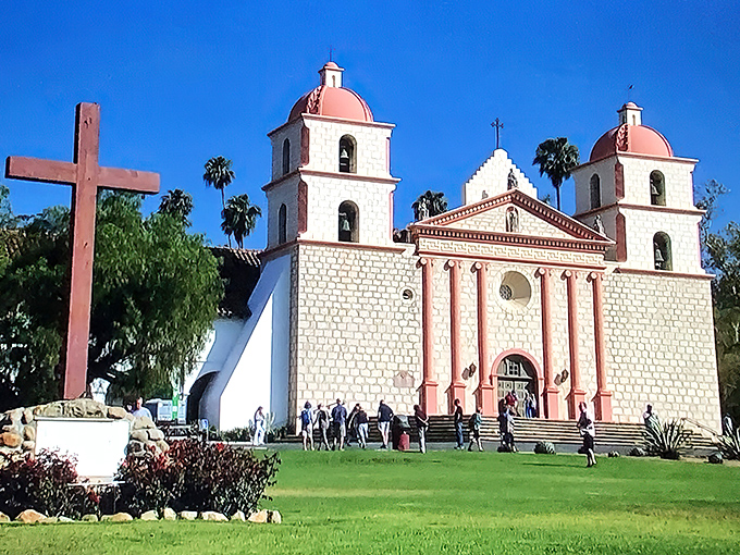 The "Queen of the Missions" isn't just showing off with those twin bell towers&mdash;though if you had that kind of architectural swagger, wouldn't you?