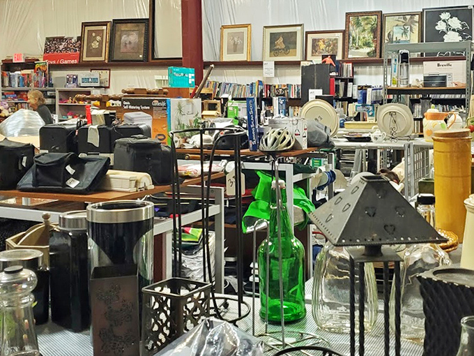 Organized chaos at its finest! This isn't your grandmother's cluttered attic&mdash;it's a carefully curated collection where one person's castoffs become another's conversation pieces.