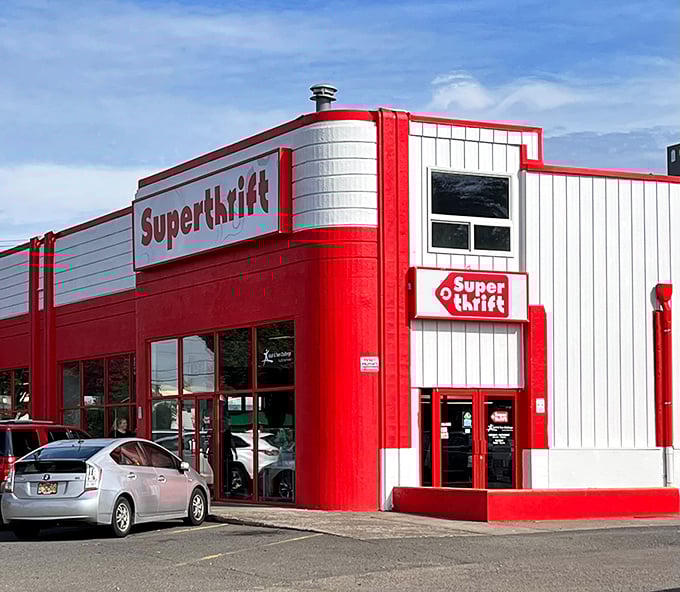 Even from the side, this place looks like it's bursting with more possibilities than a Choose Your Own Adventure book.