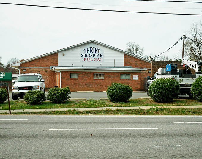 This brick-and-siding storefront might not scream "retail therapy," but inside lies a thrifter's paradise that puts mall shopping to shame.
