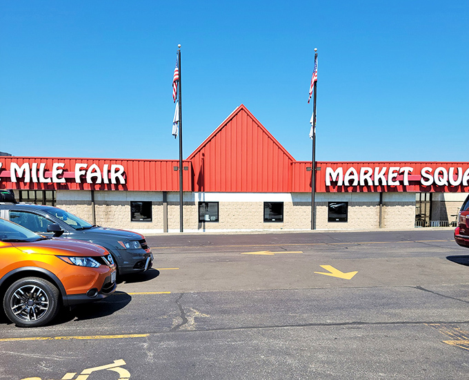 Under clear Wisconsin skies, the Market Square welcomes weekend warriors armed with nothing but curiosity and the thrill of the hunt.