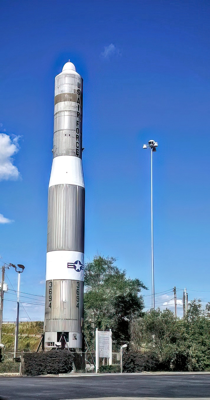 This isn't NASA's latest project&mdash;it's Cordele's Titan I missile, a Cold War relic that now serves as the world's most intimidating "You Are Here" sign.