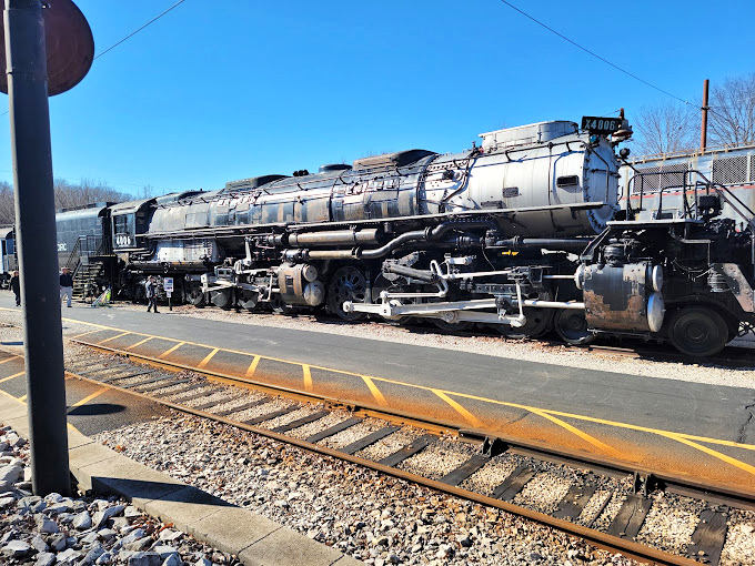 This mechanical behemoth, the Union Pacific Big Boy, makes modern locomotives look like toys from a cereal box.