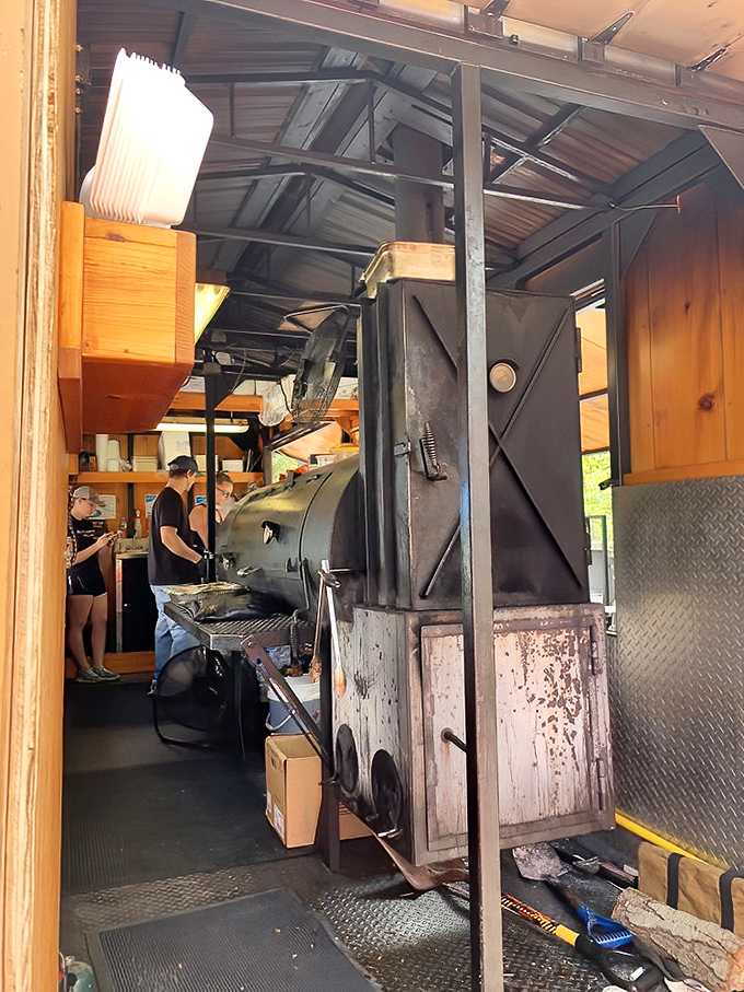 Where barbecue dreams come true. This mobile smoker brings serious firepower to Lehighton's barbecue scene.