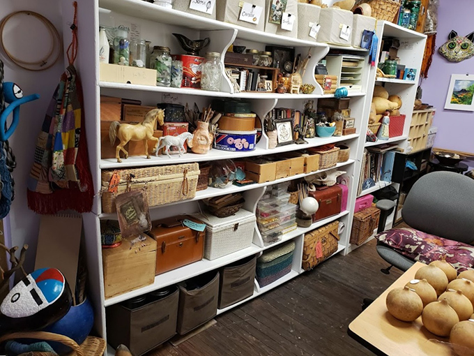 Someone's grandmother's entire living room exploded here, and honestly, we're all better off for it.