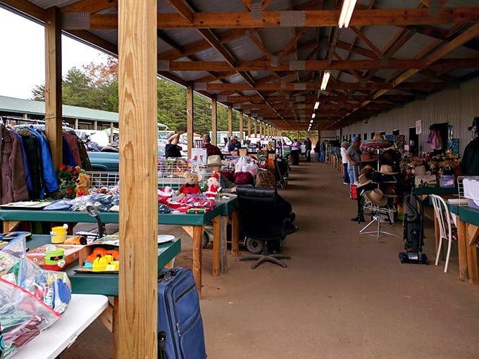 Down the rabbit hole of possibilities where every table tells a story and every vendor has a tale worth hearing.