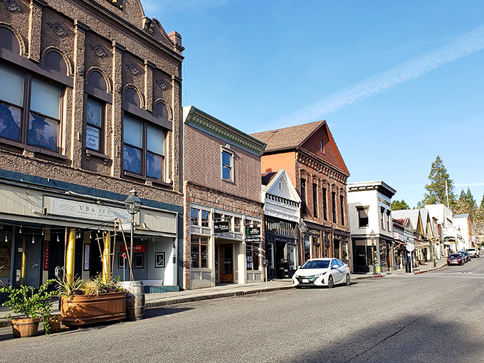 Victorian-era buildings stand shoulder to shoulder like old friends sharing stories. Each storefront along Commercial Street holds treasures waiting to be discovered.