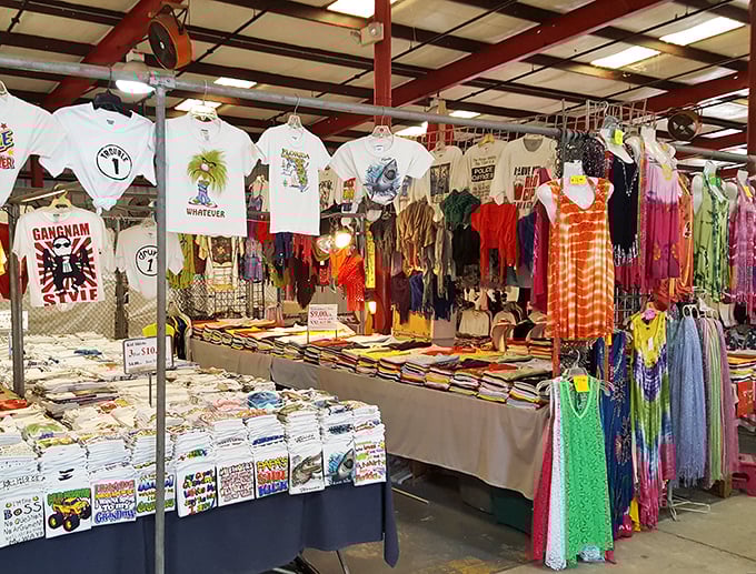 Fashion that tells stories! From Gangnam Style memories to tropical vacation essentials, this clothing vendor offers wearable conversation starters for every personality.