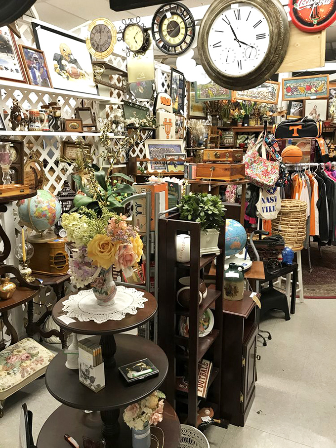 Time stops when you spot that perfect vintage find among the clocks and curiosities.