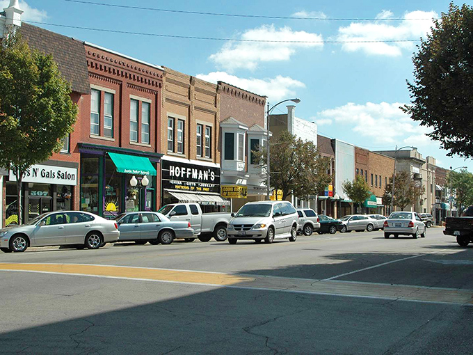 Hoffman's storefront beckons like an old friend, promising treasures inside that tell stories spanning generations of Midwestern life.