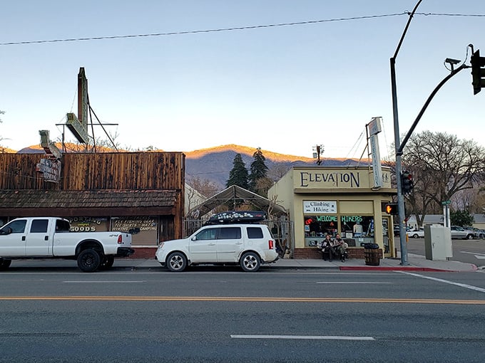 Where Western nostalgia meets mountain town charm. Elevation and Jake's Saloon share the spotlight with mountains that refuse to be upstaged.