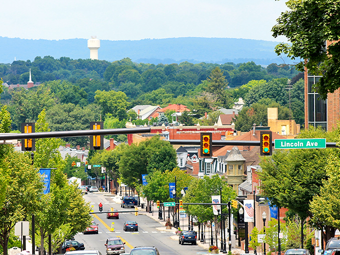 Ephrata's downtown vista offers a Norman Rockwell painting come to life, with rolling hills embracing a community that values both heritage and progress.