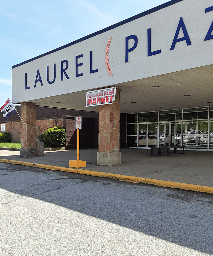 Step through these doors and enter a time machine disguised as a shopping experience.