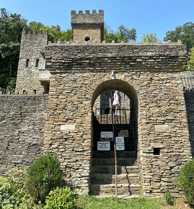 This medieval entrance makes your front door look embarrassingly modern by comparison.