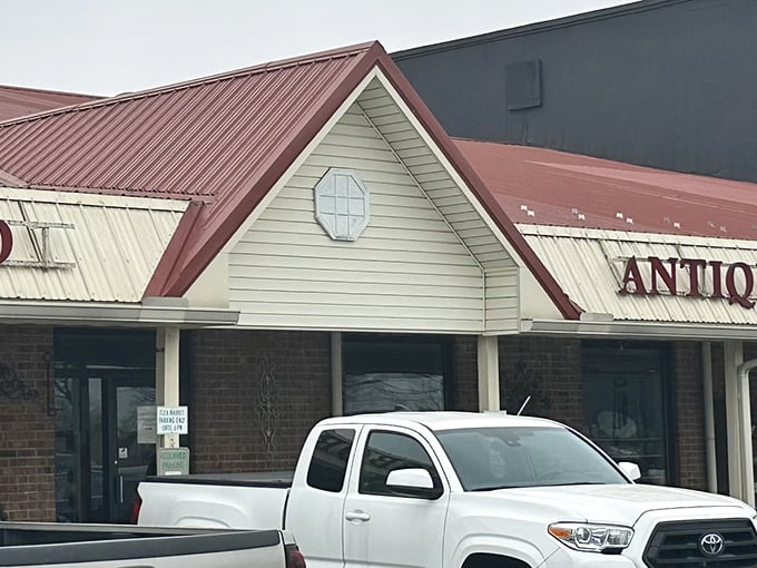 That iconic peaked roof isn't just architectural charm&mdash;it's a beacon for bargain hunters across Maryland seeking vintage gold.