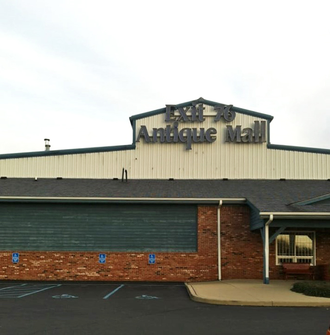 This unassuming exterior hides more nostalgic gems than your favorite episode of Antiques Roadshow ever featured.