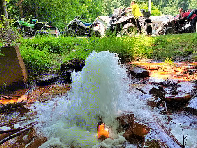 When Mother Nature decides to show off, she really commits to the performance.