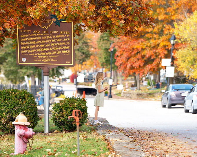 Fall in Ripley isn't just a season&mdash;it's a masterclass in color theory, with history lessons thoughtfully sprinkled throughout the landscape.