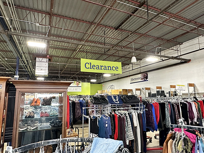 Welcome to the clearance section, where patience and persistence are rewarded with finds that make your friends ask, "You paid HOW much for that?"