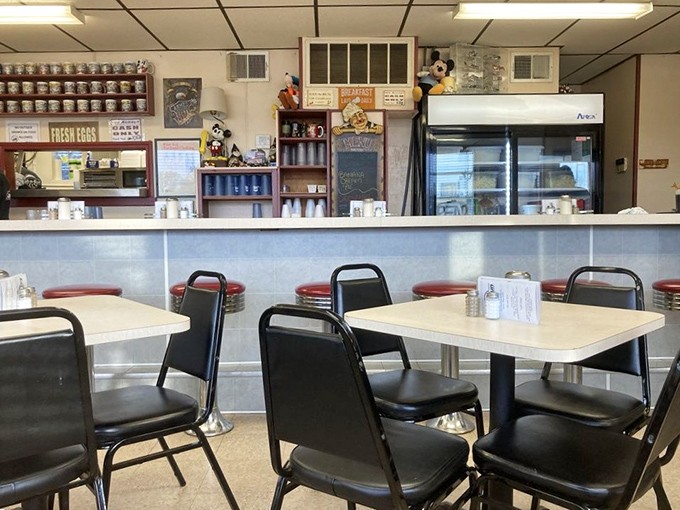 Classic diner simplicity at its finest&mdash;where formica tables and vinyl chairs set the stage for extraordinary comfort food experiences.
