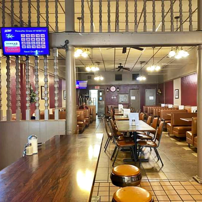 Where conversations flow as freely as the coffee. These well-worn booths have hosted first dates, family celebrations, and countless "remember when" moments.