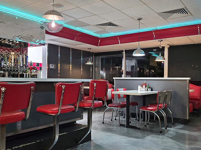 Those red vinyl booths aren't just seating&mdash;they're time machines to when conversation was the only social media that mattered.