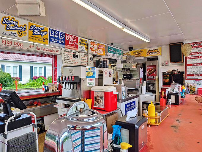 Step back in time where soda fountains still reign supreme. The colorful menu boards and vintage equipment aren't retro by design&mdash;they're authentic by survival.