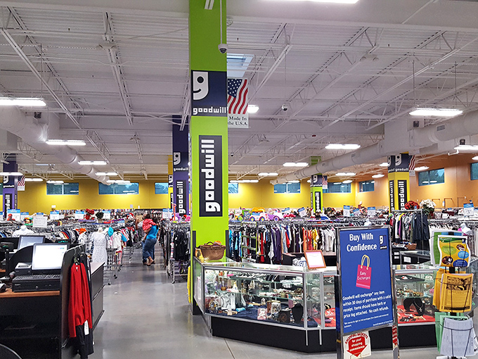 Inside, the vastness unfolds like a department store from a parallel universe where everything has a story and prices that won't make you wince.