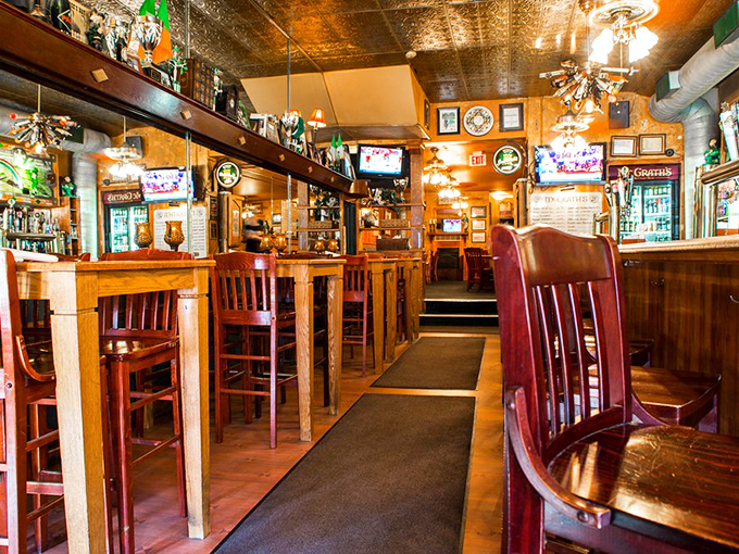 Step inside and time slows down&mdash;warm wood, gleaming bar tops, and that unmistakable pub glow that makes every conversation feel a little more meaningful.