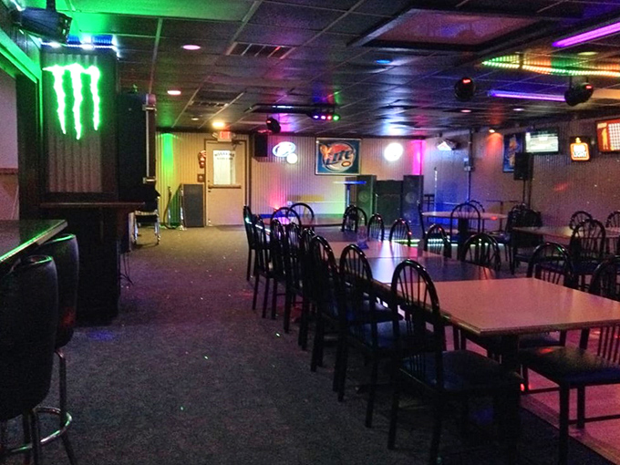 Those colorful lights aren't just decoration &ndash; they're a mood, turning every meal into a mini celebration.