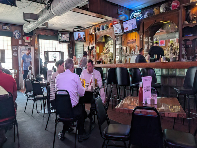 Inside, time stands still in the best possible way&mdash;wood paneling, comfortable seating, and the unmistakable buzz of people united by great food.