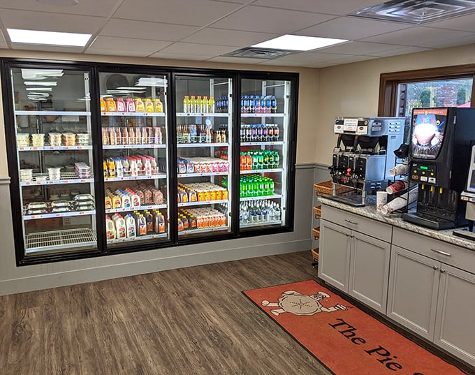 Clean, functional, and focused on what matters most &ndash; showcasing those legendary pies in all their glory.