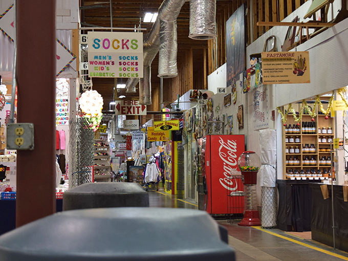 Navigate this labyrinth of possibilities where every aisle tells a different story and every corner hides another potential find.