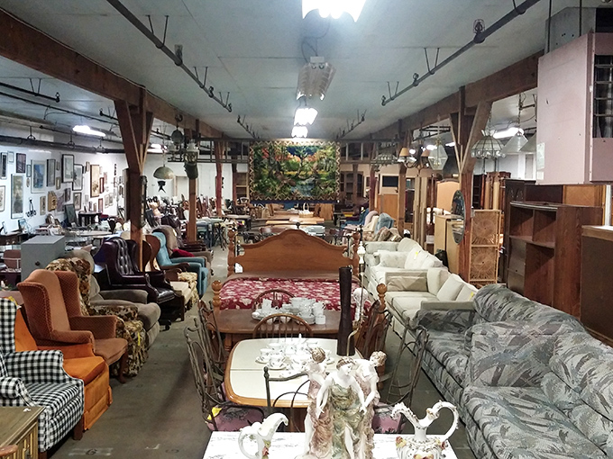 The ultimate furniture playground for grown-ups, where every sofa has a story and every chair invites you to imagine its past life.