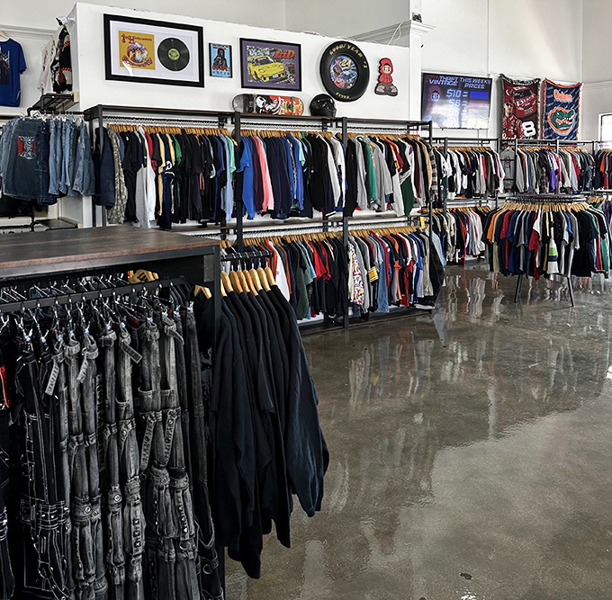 Vintage motorcycles suspended from wooden rafters create the ultimate "look up" moment &ndash; it's like Easy Rider met a food lover and decided to settle down.