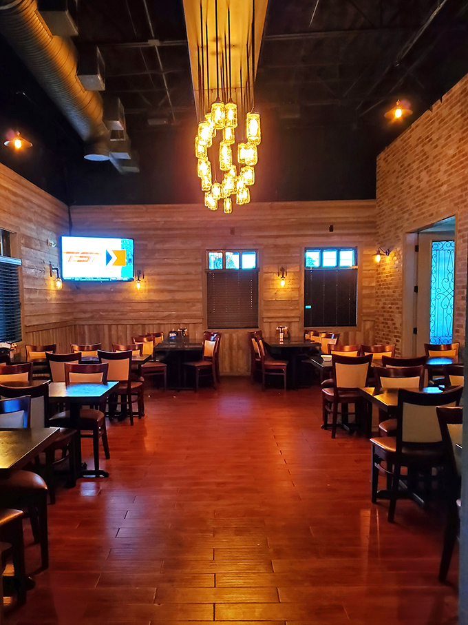 This isn't your grandfather's steakhouse &ndash; unless your grandfather had impeccable taste in Edison bulbs and exposed brick.