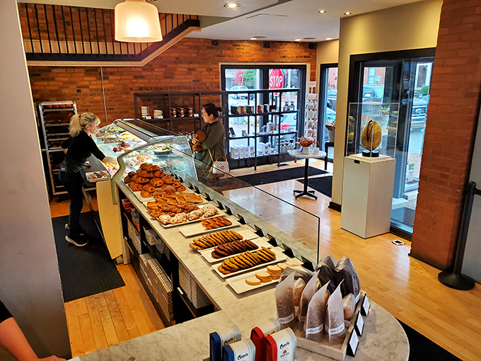 Step inside and suddenly you're in Paris, minus the jet lag and attitude &ndash; just pure pastry paradise.