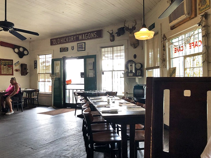 Step inside and time slows down. The worn wooden floors and vintage signs aren't manufactured nostalgia&mdash;they're the real deal, earned through decades of service.