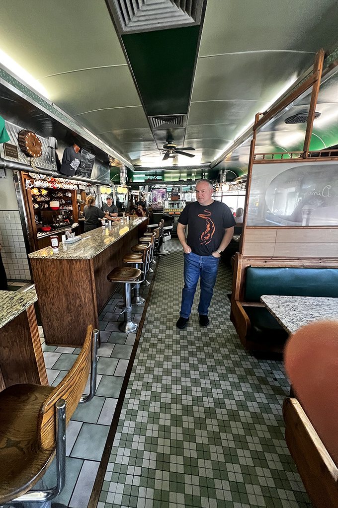 Step inside and the decades melt away. Classic counter seating, vintage booths, and the unmistakable hum of a diner that knows its purpose.