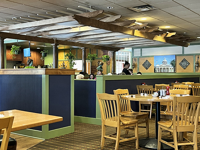 Step inside where comfort meets character, and every booth tells stories of satisfied appetites and happy hearts.