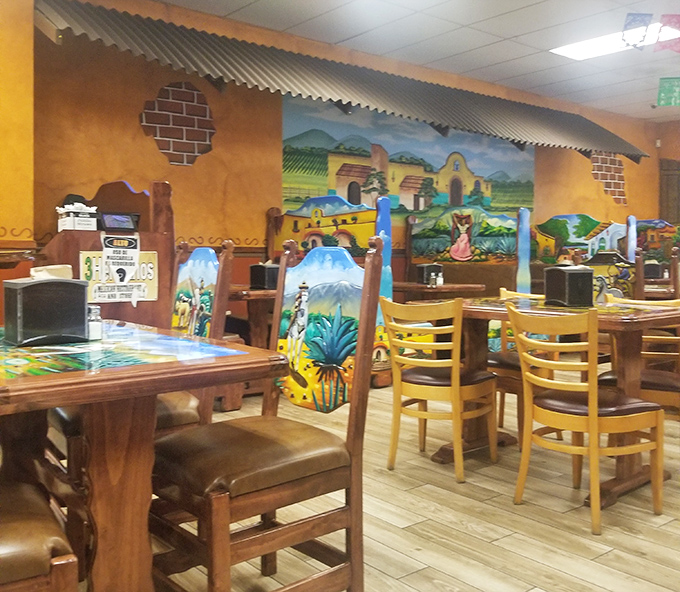 Step inside and Pennsylvania disappears &ndash; suddenly you're in a vibrant Mexican cantina. The hand-painted murals and colorful d&eacute;cor transport you south of the border instantly.
