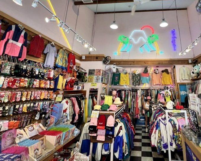 Step inside this kaleidoscope of vintage treasures where every corner promises a delightful surprise.