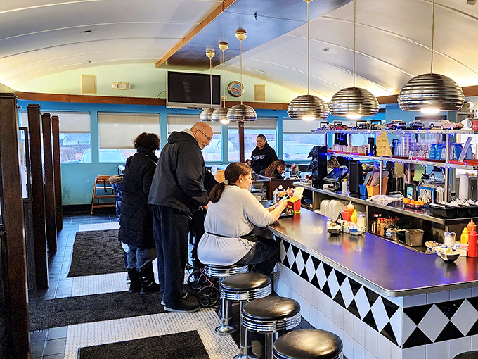 Counter culture at its finest&mdash;where regulars perch on chrome stools and conversations flow as freely as the coffee refills.