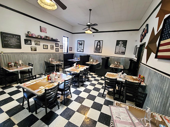 Step inside and time-travel to when diners were the heart of American social life. Those checkered floors have witnessed countless coffee refills and life stories.