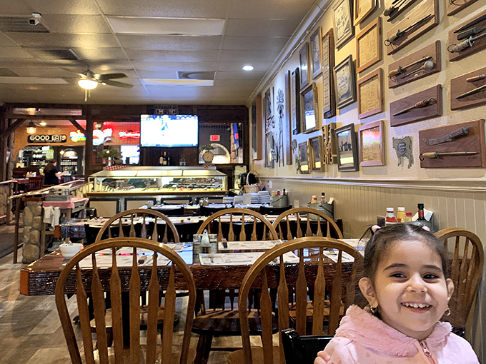 Where memories are made and calories don't count &ndash; the cozy interior showcases decades of local history on its memorabilia-lined walls.